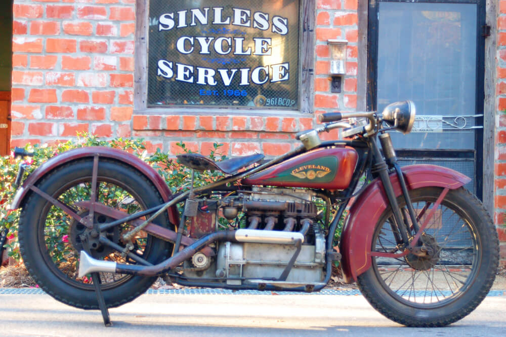 1929 Cleveland Four - Sinless Cycles